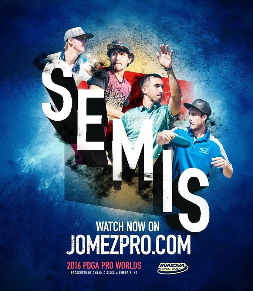 VIDEO: Jomez Productions' PDGA Pro Worlds Semifinals Coverage ...