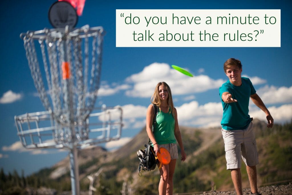 Disc Golfer Still Unsure About Foot Faults - Ultiworld Disc Golf