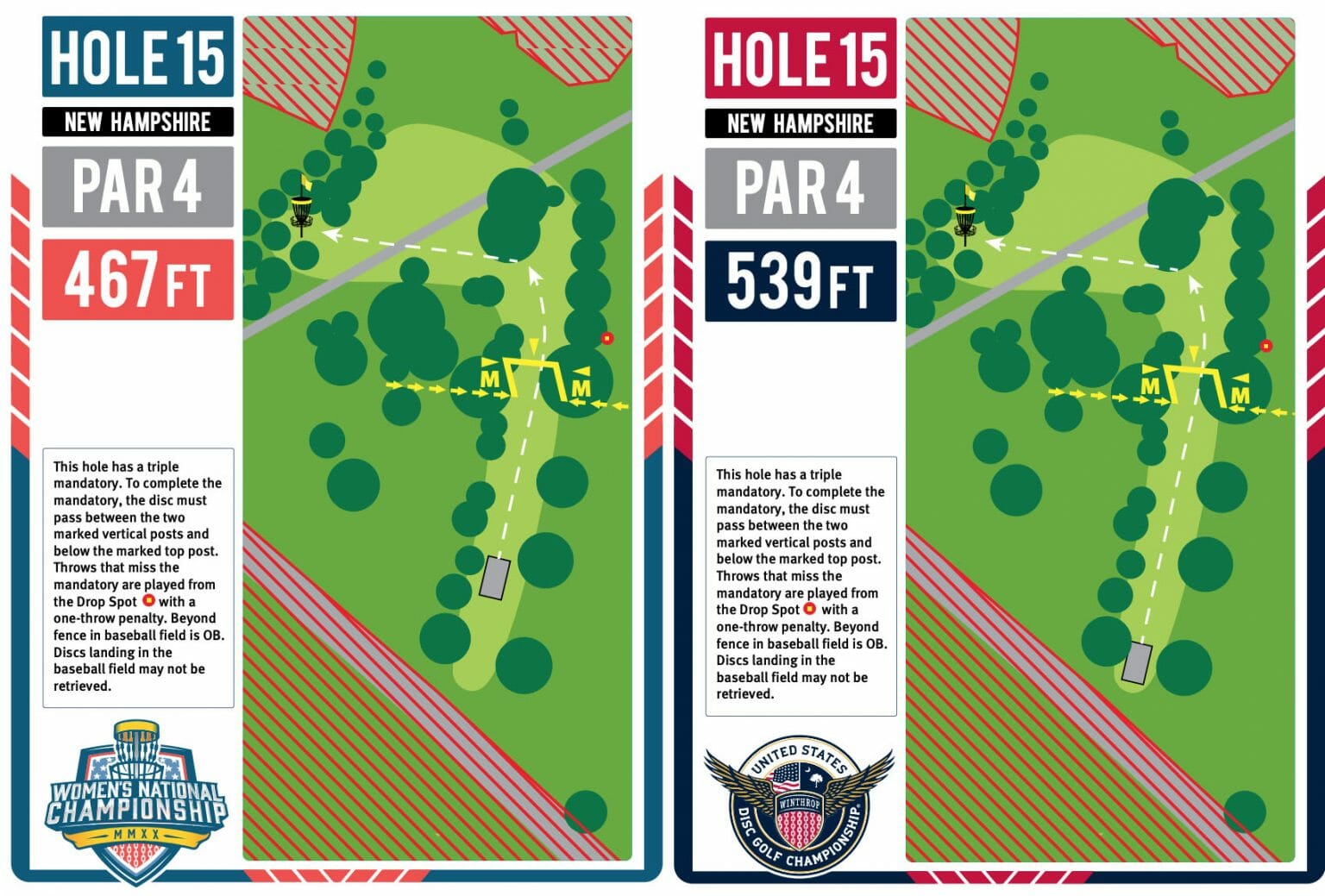 Here Is the Women's National Championship Winthrop Layout - Ultiworld ...